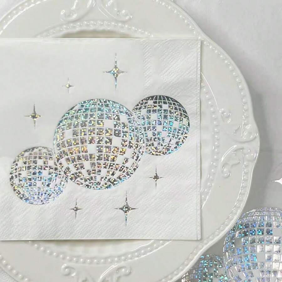 Celestial Pattern Paper Napkins For Party And Celebration | SHEIN USA
