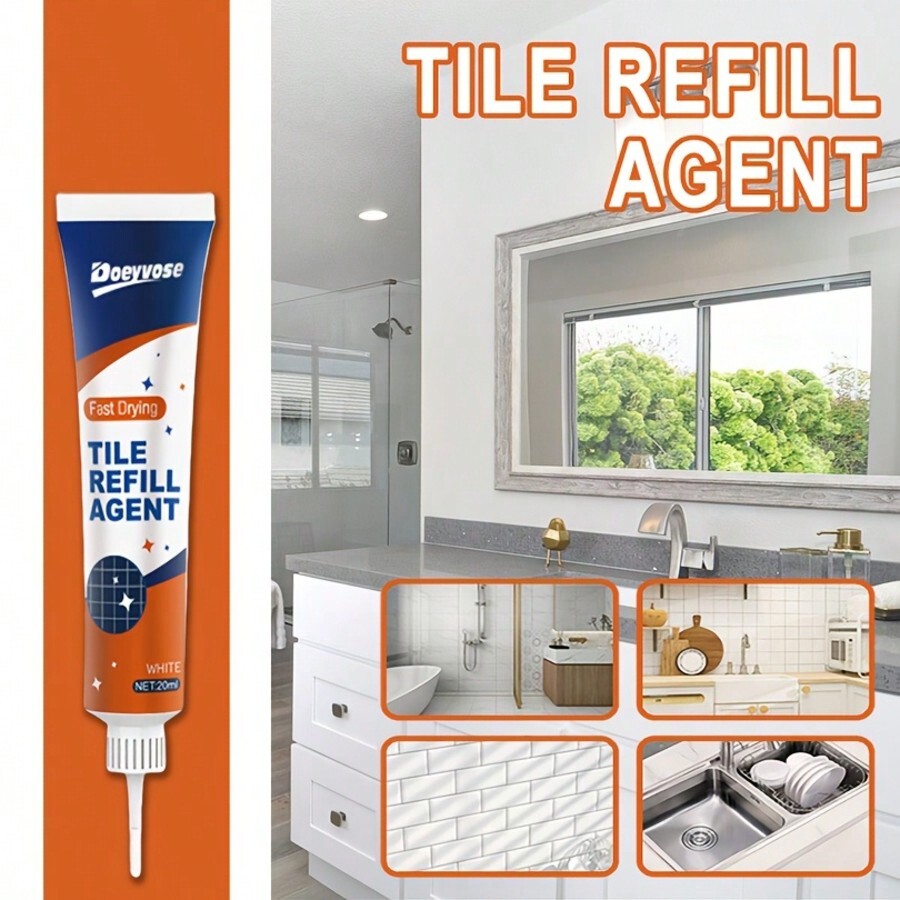 Doeyvose Waterproof Tile Grout Filler, Suitable For Plastic And Wood ...