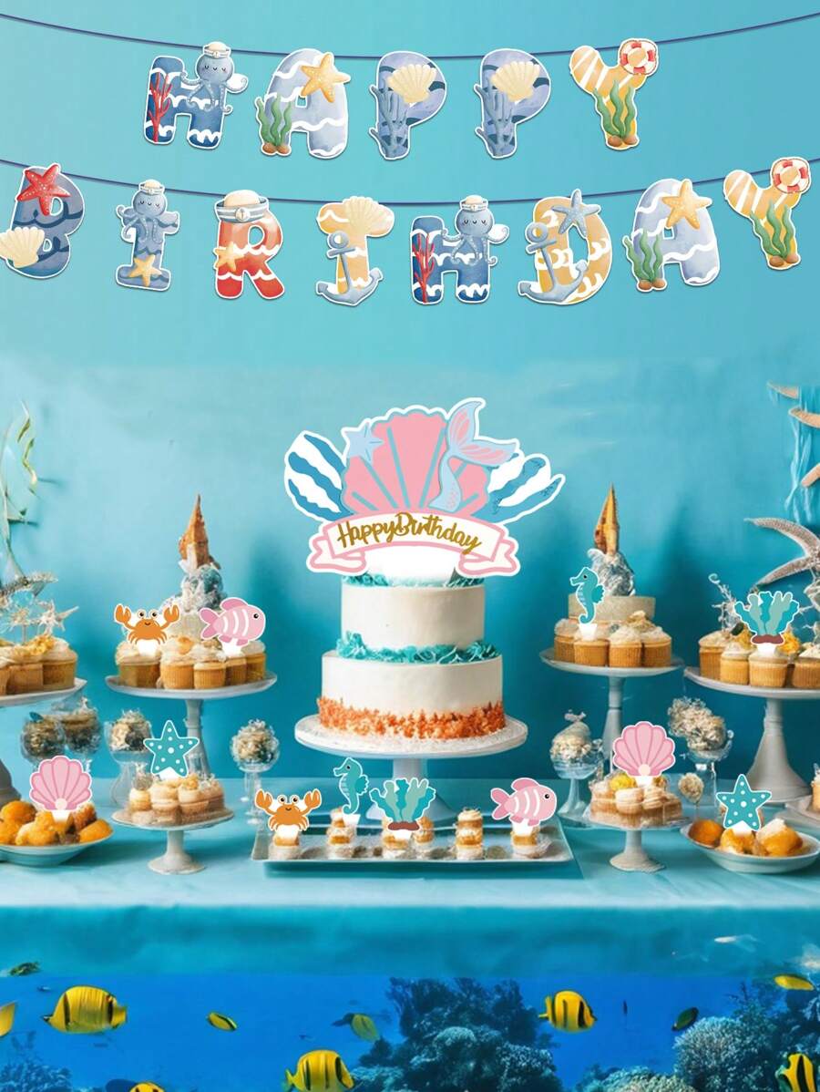 Ocean Themed Party Decorations - Beach Party Decorations & Hawaiian ...