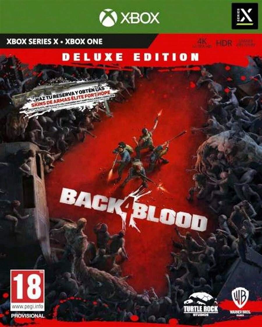Microsoft Back 4 Blood Deluxe Edition (Game+Early Access+Steelcase ...