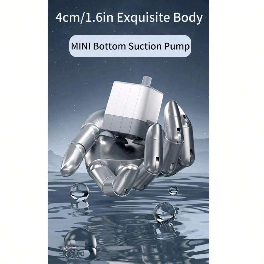 Fish Tank Micro-Small Water Pump Small Bottom Suction Pump Submersible ...