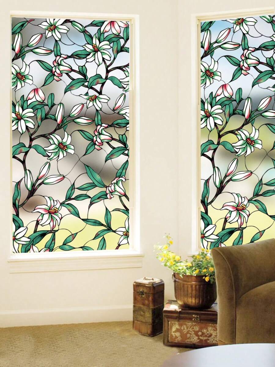 Artyuan-1 Roll Window Privacy Film, Frosted Colored Glass Window Film ...