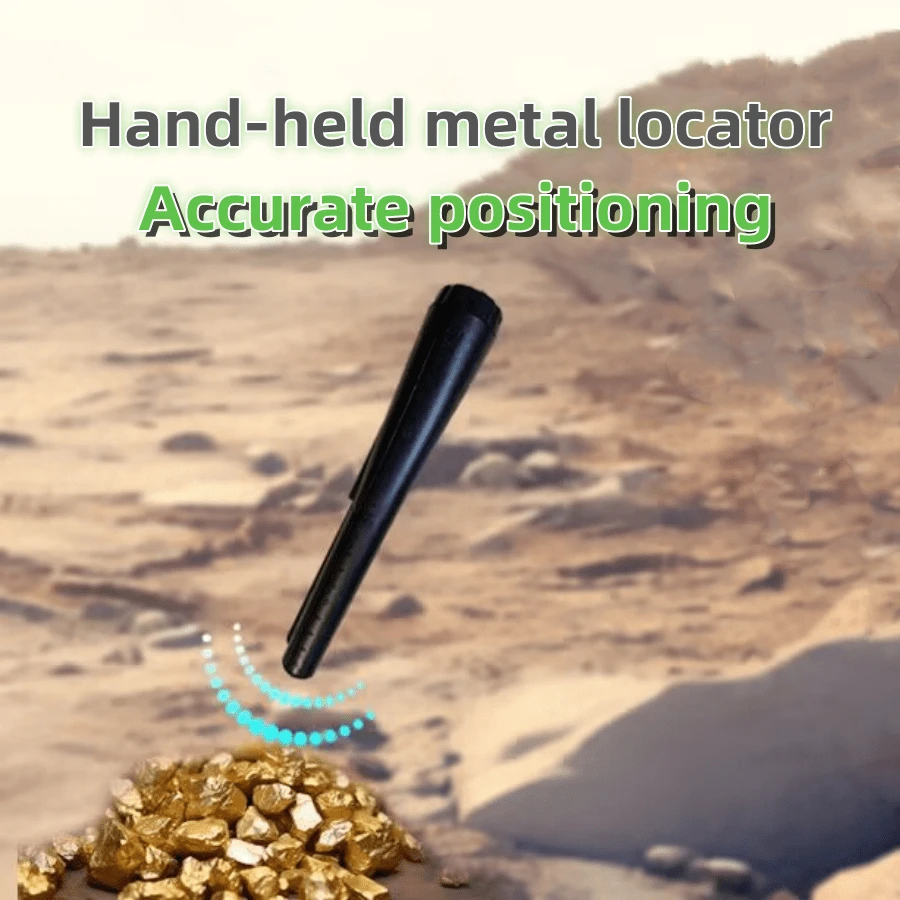 Metal detector portatile, asta di posizionamento impermeabile ...