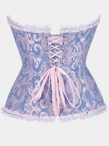 Vintage Corset Top, Tight Fitting Bust Shaping Body Shaper, Retro ...