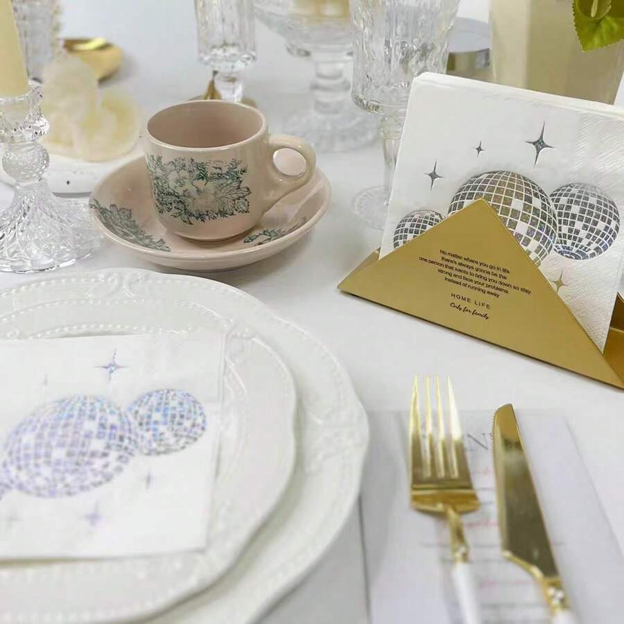 Celestial Pattern Paper Napkins For Party And Celebration | SHEIN USA