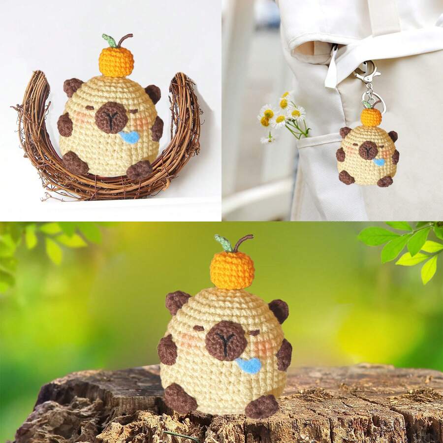 Kit de matériel de crochet animal DIY convenant aux débutants qui ...