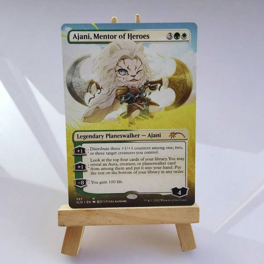 1:1 Original Commander Commanders The Original Map Is Not A Proxy Card Agent Of Treachery Holo ...