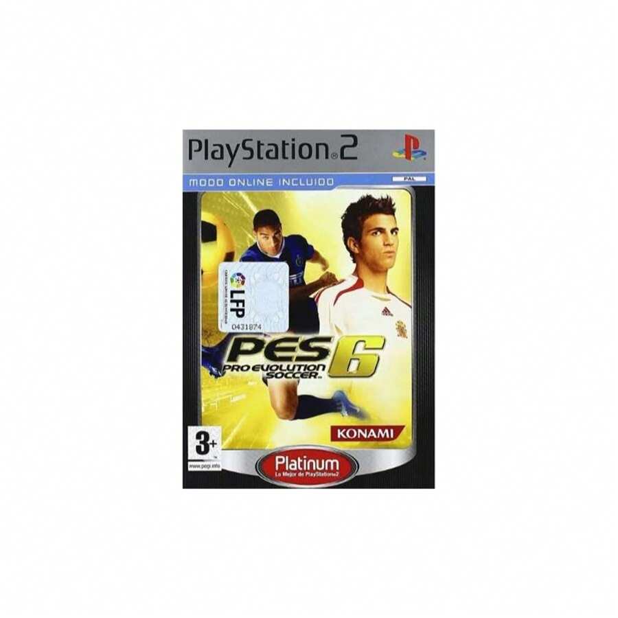Sony Jogo Pro Evolution Soccer 6 para Sony PlayStation 2, console PS2 ...