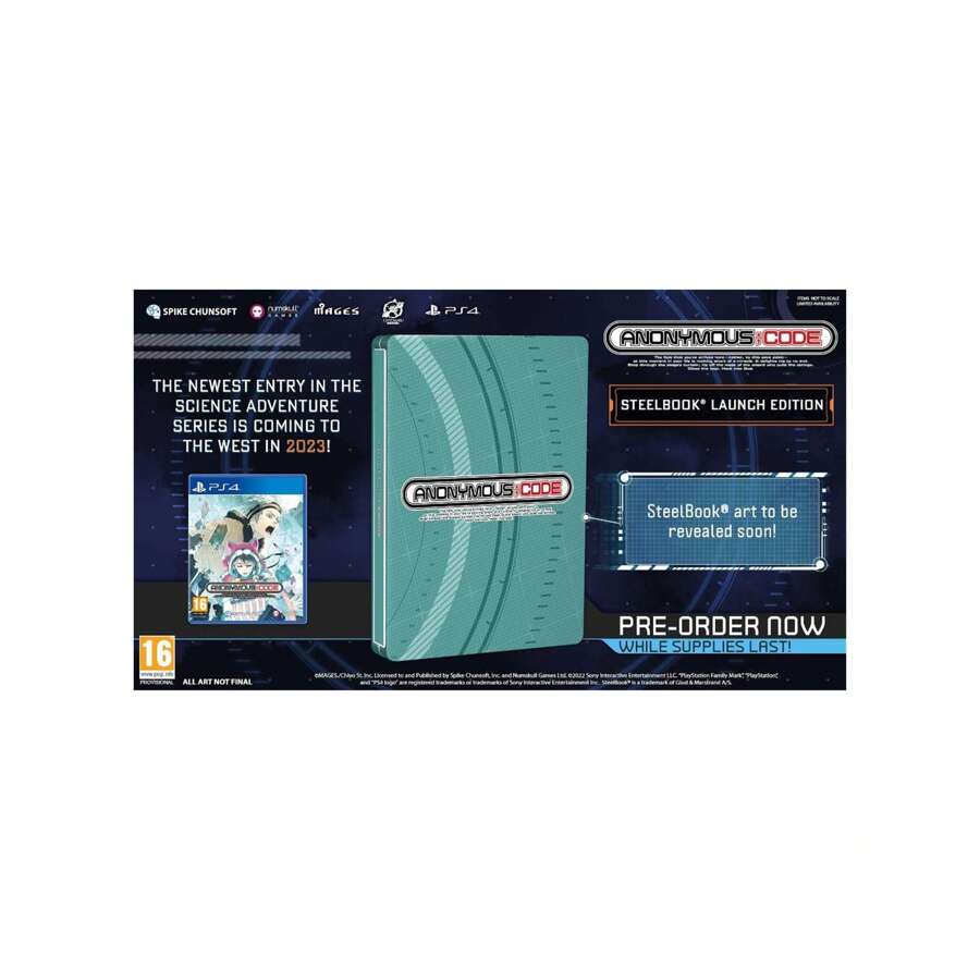 Sony Anonymous Code Steelbook Launch Edition Juego para Consola Sony ...