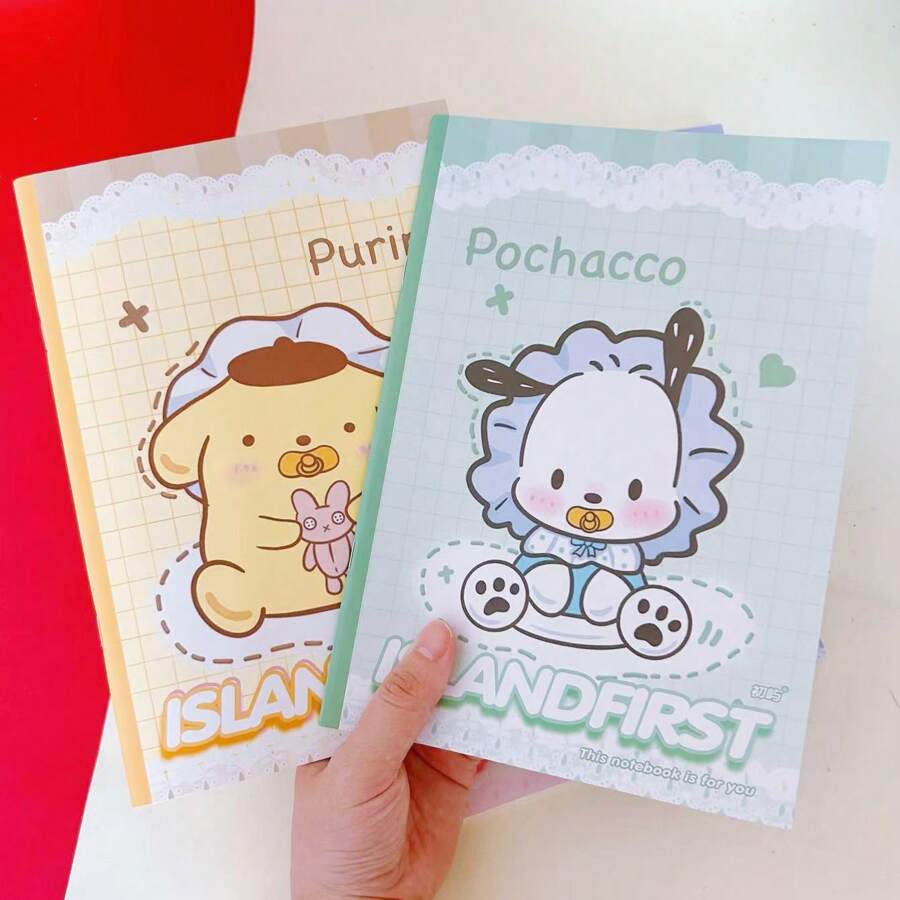 Sanrio Sanrio Cute Notebook, Dopamine Kuromi Design, High Aesthetic ...