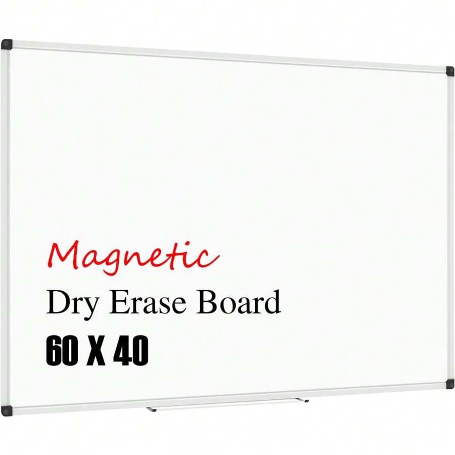Extra Large Magnetic Whiteboard 60 X 40 Inch, Giant Dry Erase White ...