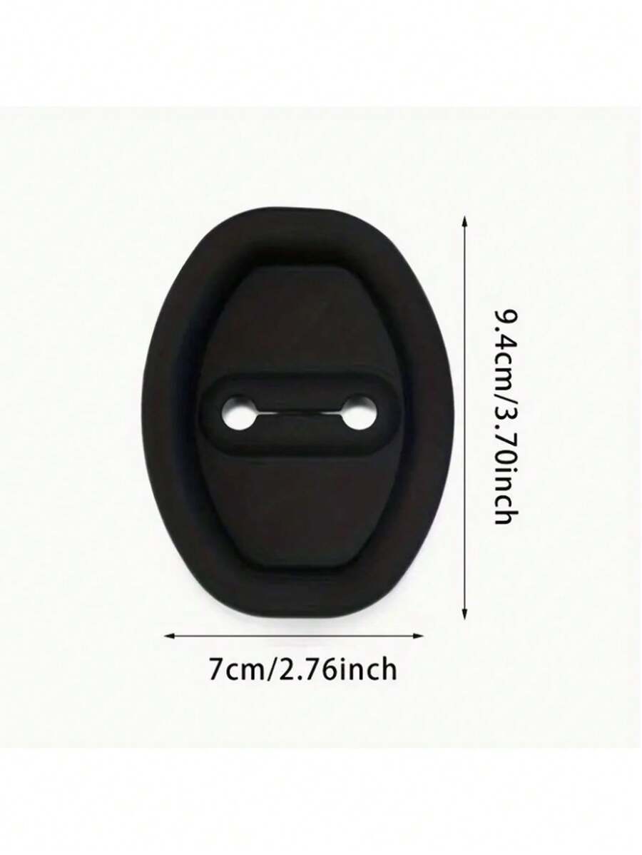 4pcs Car Door Lock Protector, Silicone Door Shock Absorber, Door ...