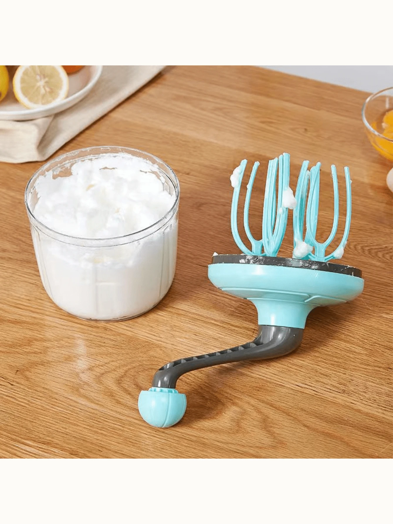 Hand Whisk Small Household Egg White Foam Maker Cake Egg Hand Whisk ...