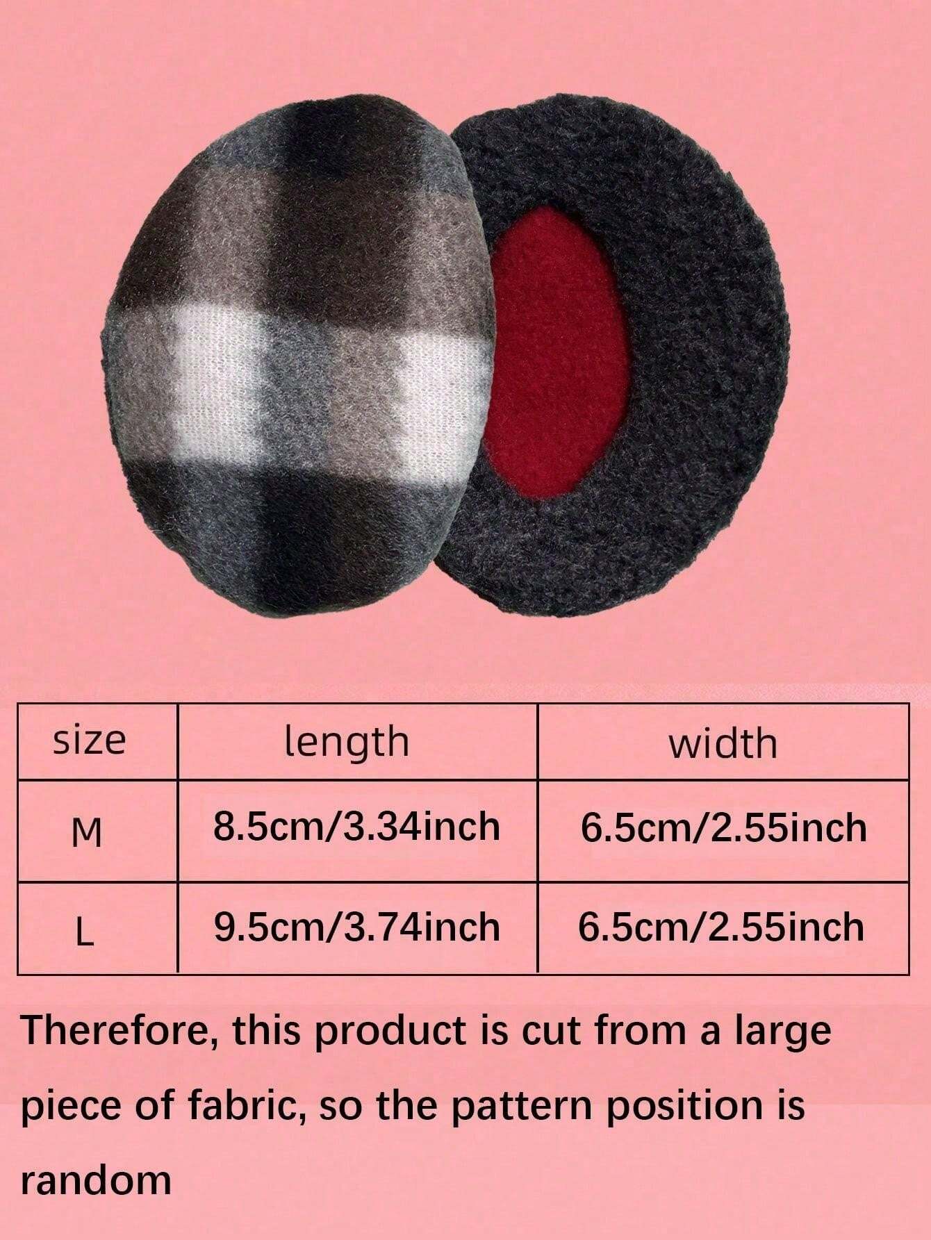 Winter Plush Ear Muffs With Single Ear Band, Warm Fluffy Detachable Ear ...