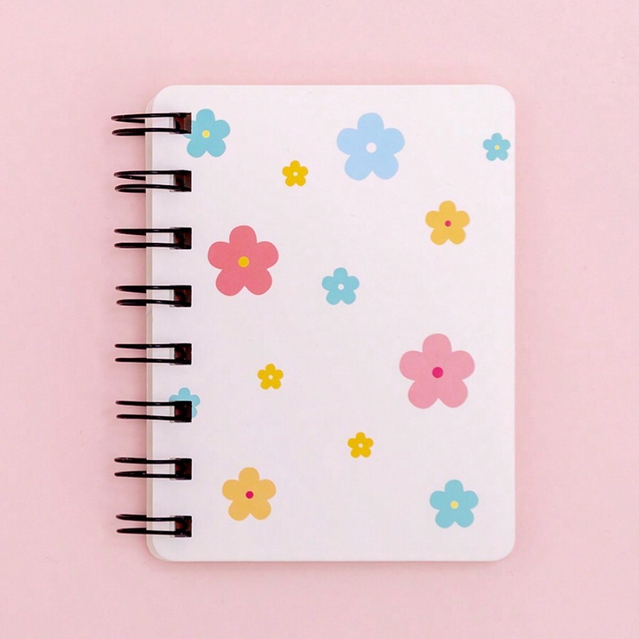 4pcs/8pcs Mini Spiral Notebooks A7, Cute Cartoon Theme Shorthand Memo ...