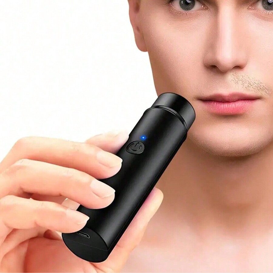 Mini Portable Electric Shaver, Self-Assistant Razor, Cordless ...