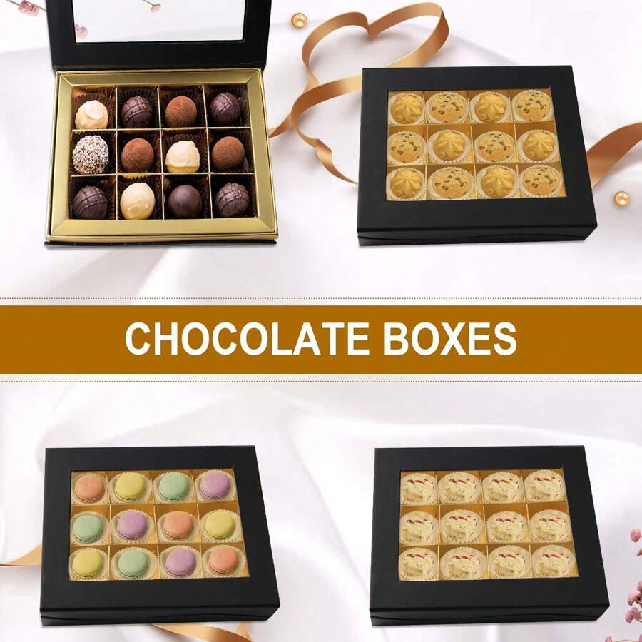 Chocolate Box Packaging, Chocolate Packaging, Empty Chocolate Boxes ...