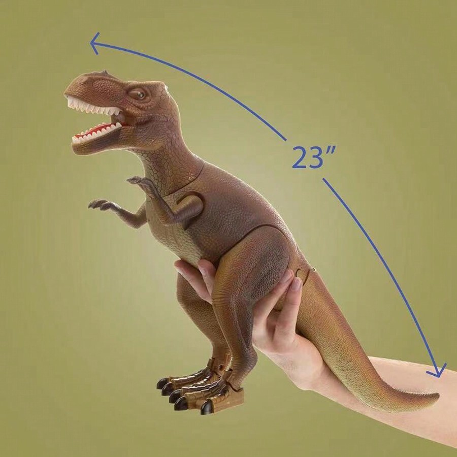 Dinosaur Trex Toy Realistic Walking Tyrannosaurus Rex Multifunction RC ...