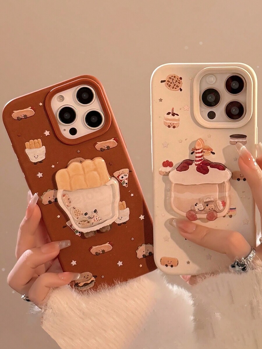 1pc GUCADI Korea Whimsical Food Cream Cake Shake Shake Sticker 3D ...