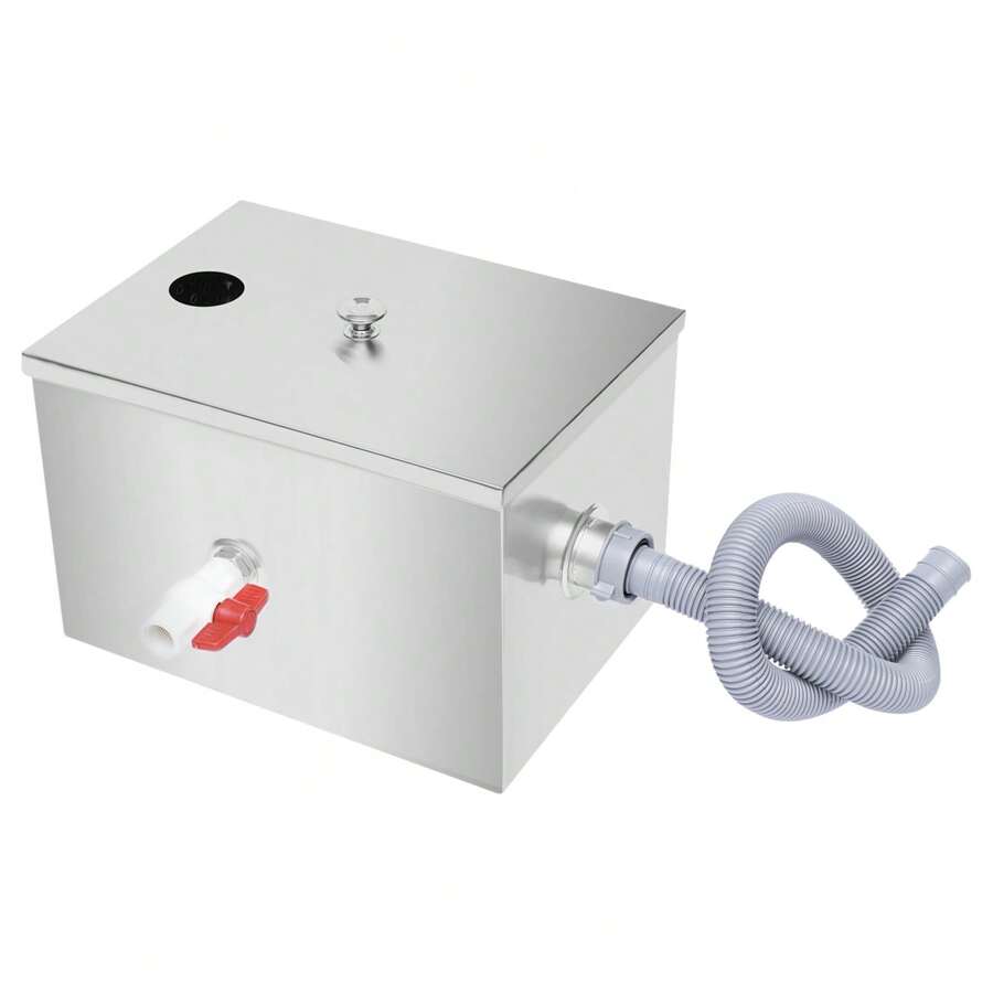 Stainless Steel Grease Trap Interceptor, 4-Stage Oil And Water ...