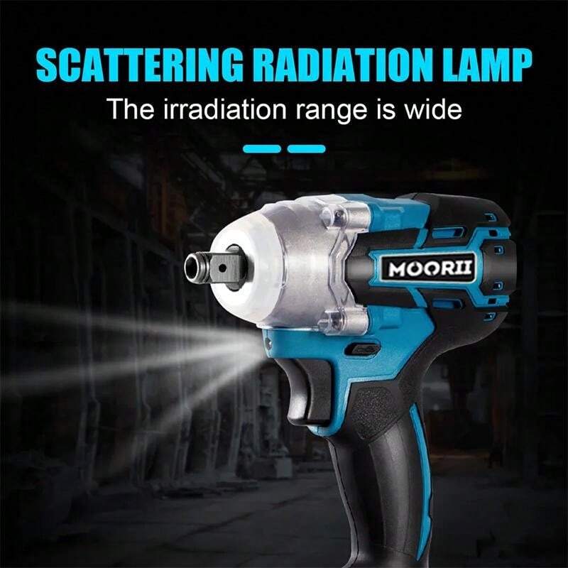 3-In-1 Cordless Electric Impact Wrench Drill Screwdriver With Brushless ...