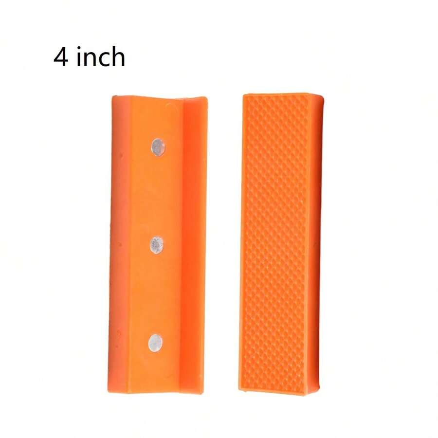Magnetic Inch Soft Rubber Pad For Metal Workbench Fixture Machine Tool ...