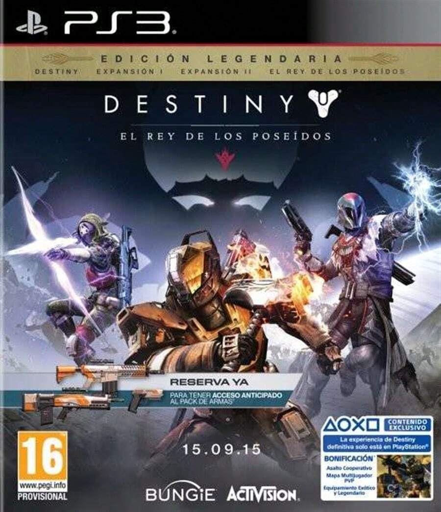 Sony Destiny: The Taken King Legendary Edition Game For Sony ...
