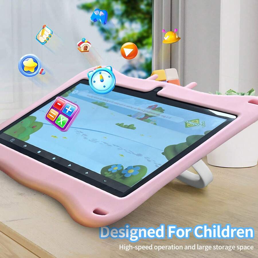 7 Inch HD Rugged Portable Kids Tablet WIFI Camera Education Game ...