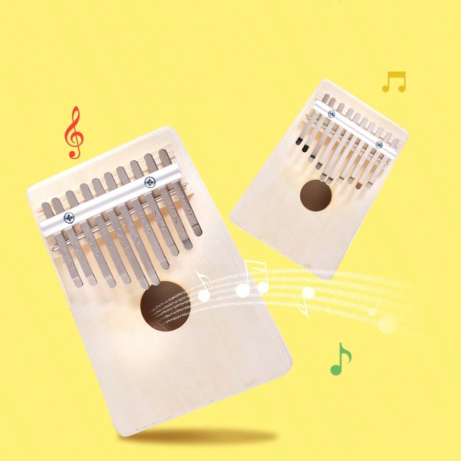 DIY Style Portable Finger Musical Instrument - 10 Keys 17 Keys Kalimba ...