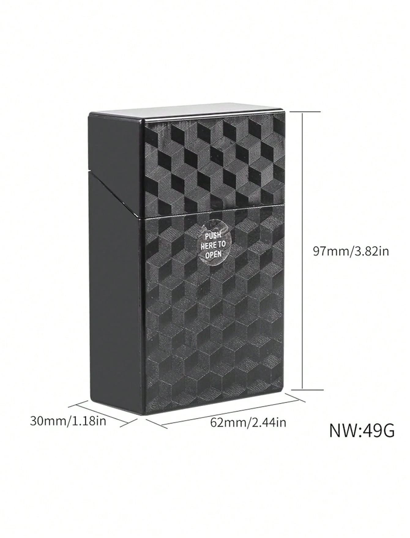 Nova Caixa de Cigarro Grossa e Multicolorida para 20 Unidades, Caixa ...