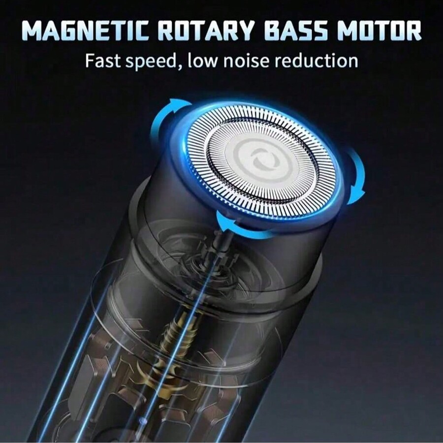 Mini Portable Electric Shaver, Self-Assistant Razor, Cordless ...