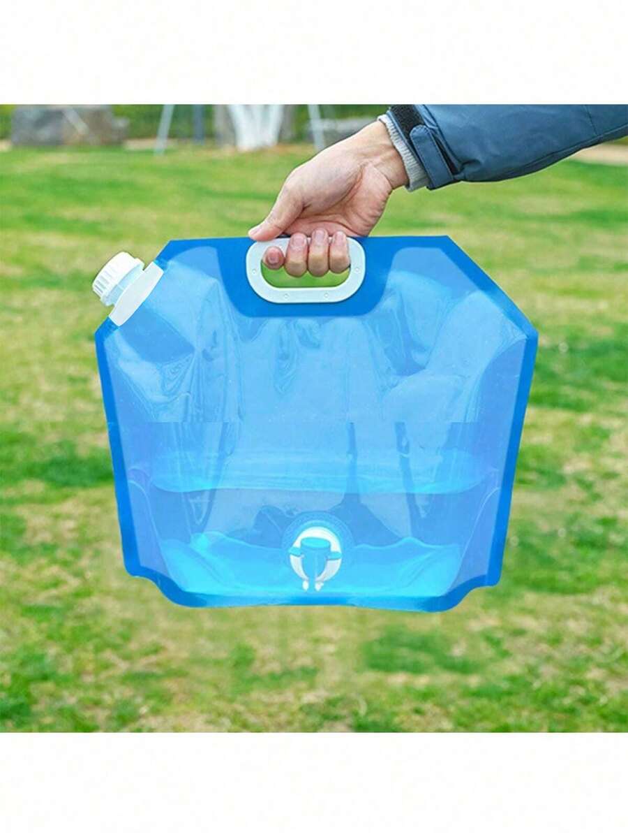 5L/10L Camping Water Bag Portable Folding Water Bucket Large Water Container Portable Foldable ...