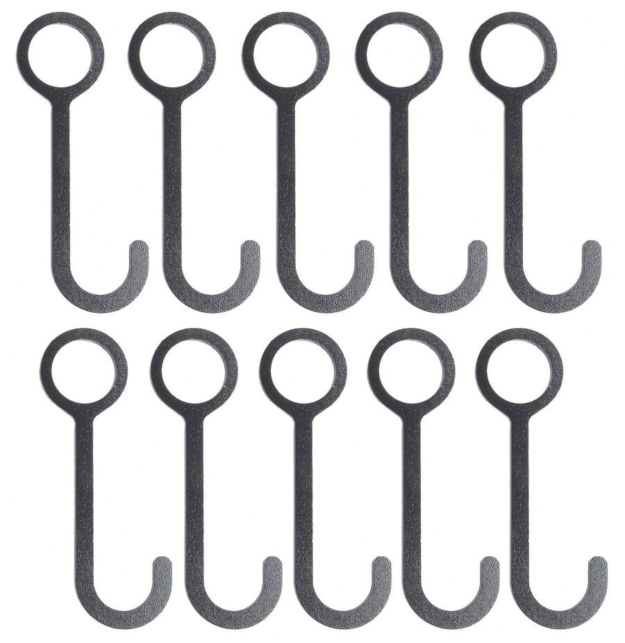 AR500 Steel Target Hangers(10 Hooks), DIY Target Kit For 1 Inch OD EMT ...