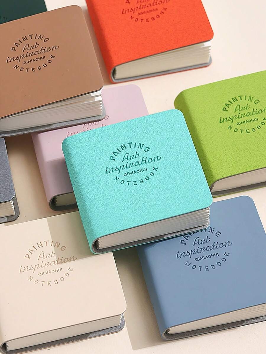 3pcs Super Mini Pocket Book Record Your Inspiration Portable Notepad PU ...