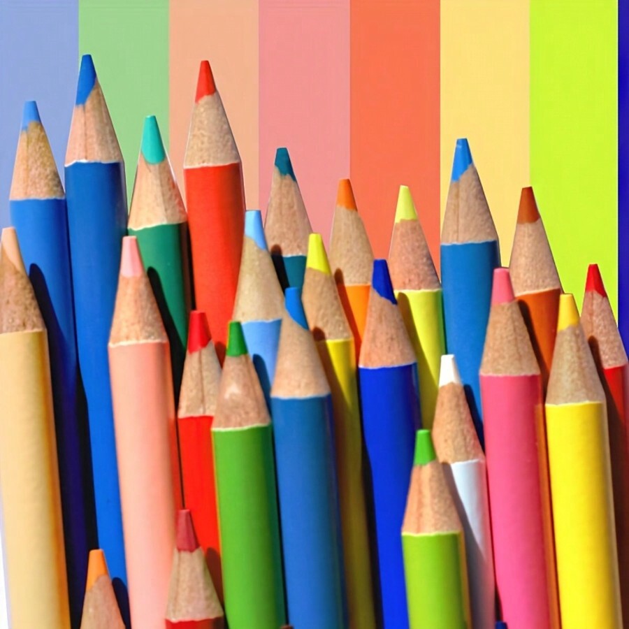 Set di 120 matite colorate professionali in legno, set di colori ad ...