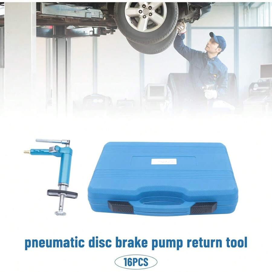 SHZICMY Pneumatic Brake Pump Adjustment Tool, Air Powered Brake Piston ...