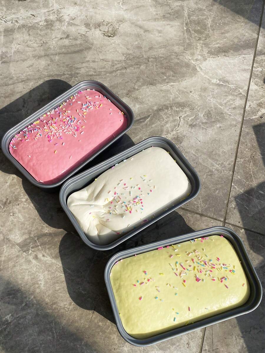 Squishy Toy Slow Rising Sticky Box Cake Squeeze Butter Ice Cream Cheese ...