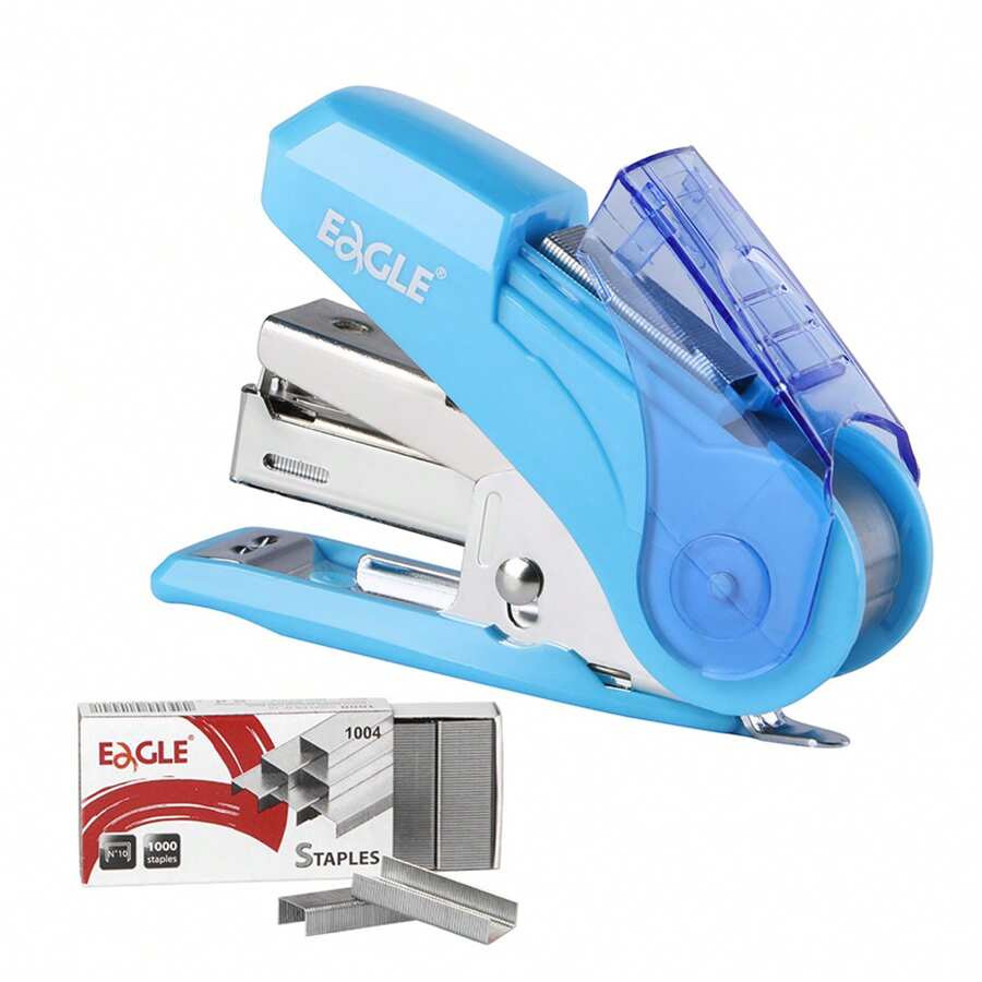 Eagle Effortless Mini Stapler Set, 20 Sheet Capacity, Integrated ...