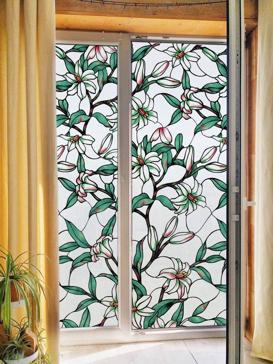 Artyuan-1 Roll Window Privacy Film, Frosted Colored Glass Window Film ...