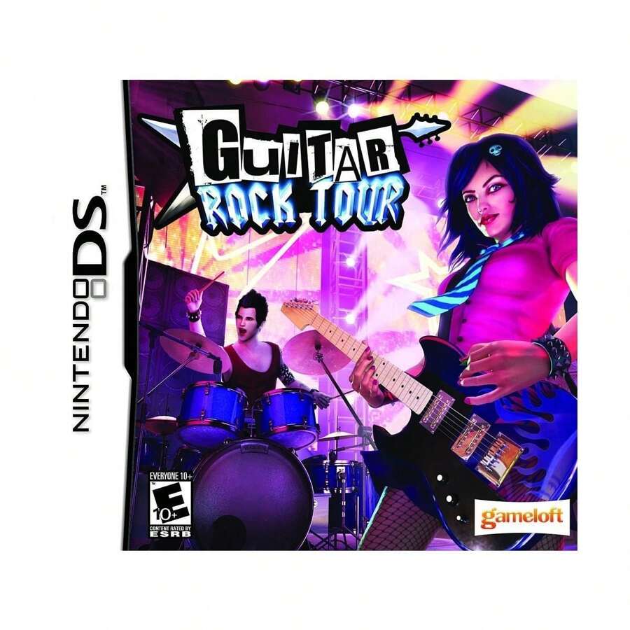Nintendo Guitar Rock Tour Game For Nintendo DS Console [PAL SPAIN ...
