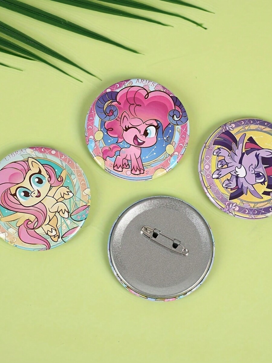 MY LITTLE PONY 6pcs My Little Pony Character Pins Including Twilight ...