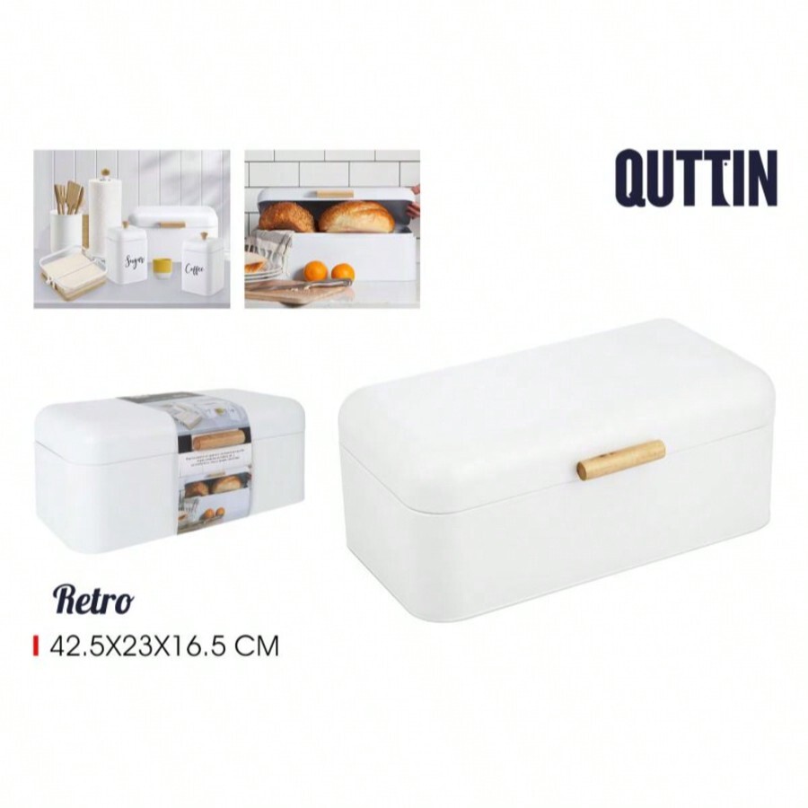 Bread Bins Metal Bread Storage Box Breakfast Bread Container Box ...