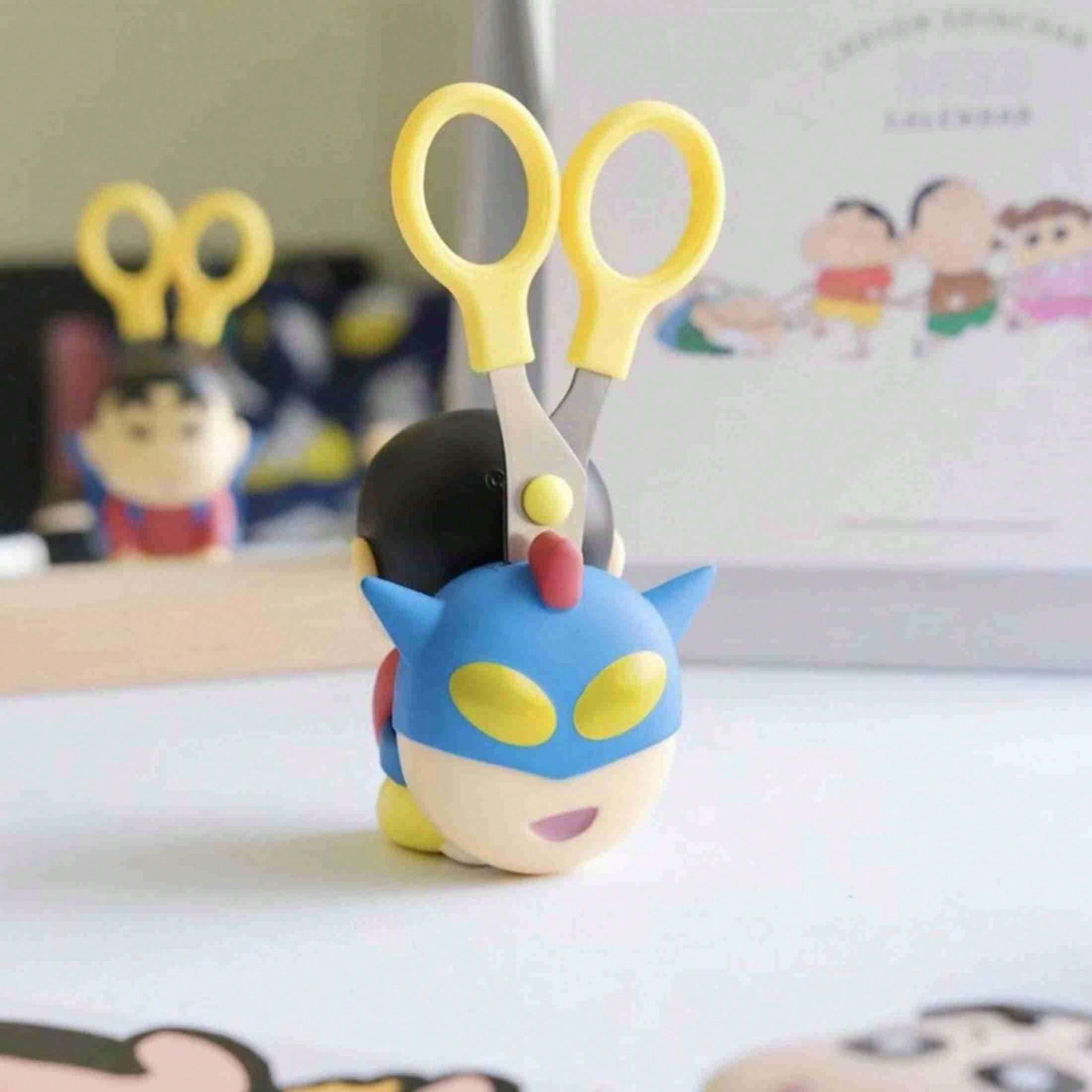 CRAYON SHINCHAN 1set Crayon Shin Chan Figurines, Shin Chan Scissors ...