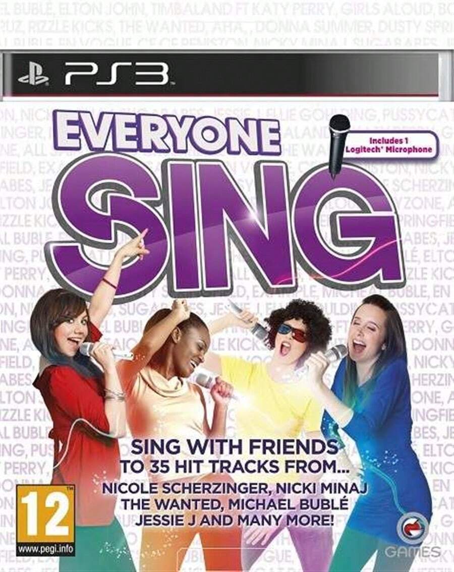 Sony Everyone Sing + 1 Microphone Pack Game For Sony PlayStation 3, PS3 Console [PAL SPAIN ...