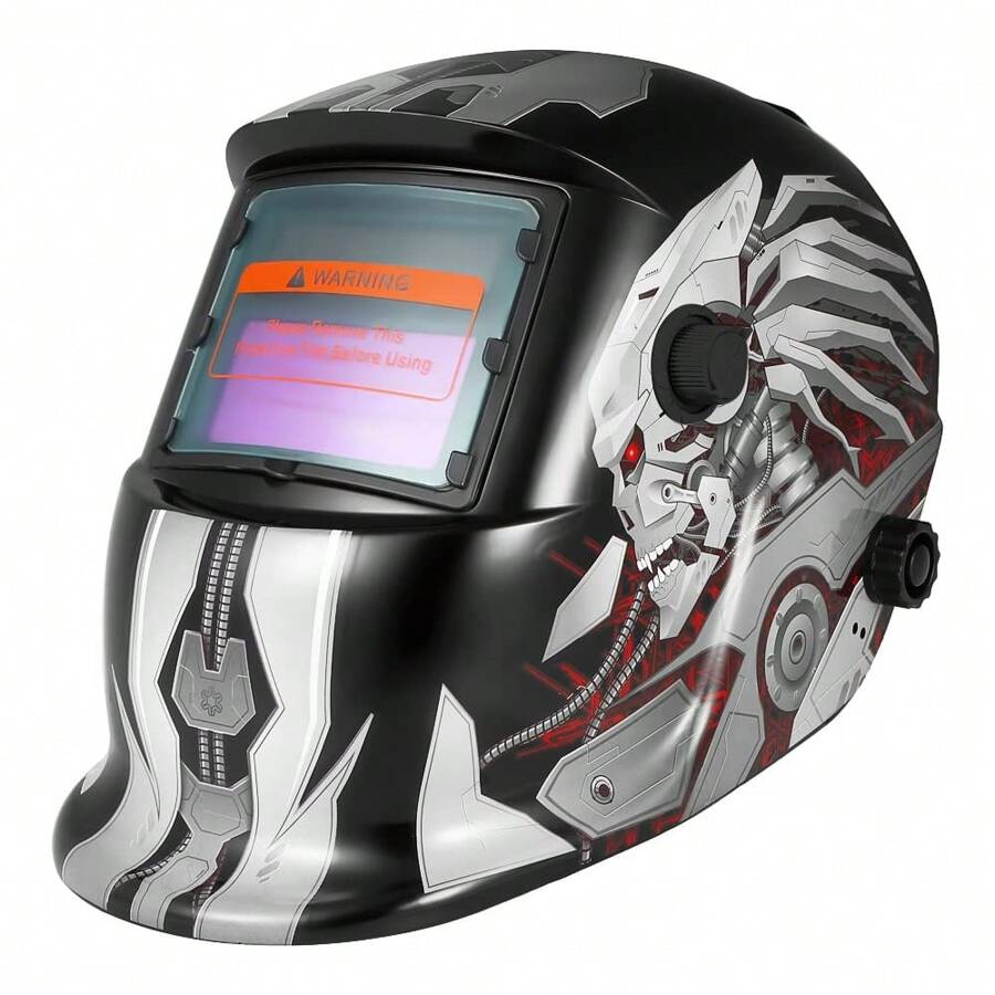Welding Mask Auto Darkening, Solar Welding Helmet For MIG TIG ARC ...