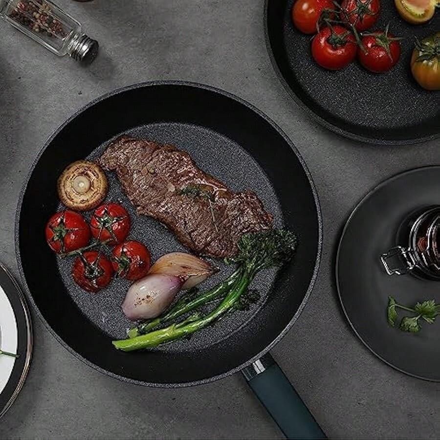 11 Inch Premium ILAG Professional S Coating Non Stick Pan Deep Green ...