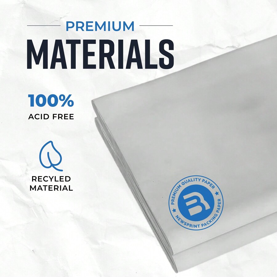 50 Sheets Packing Paper - 30 Inches X 20 Inches - Newspaper Paper ...