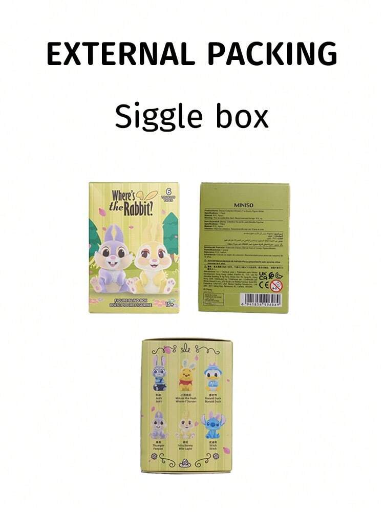 Miniso MINISO Series Blind Box 8-10cm PVC Character Model Cute Figures ...