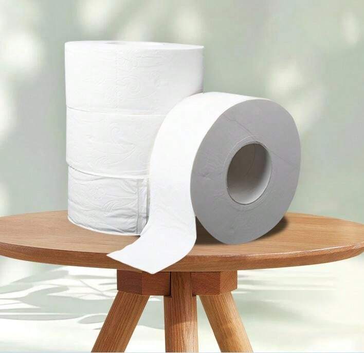 600g Bulk Roll Commercial Bathroom Tissue Paper, Hotel & Office Use ...