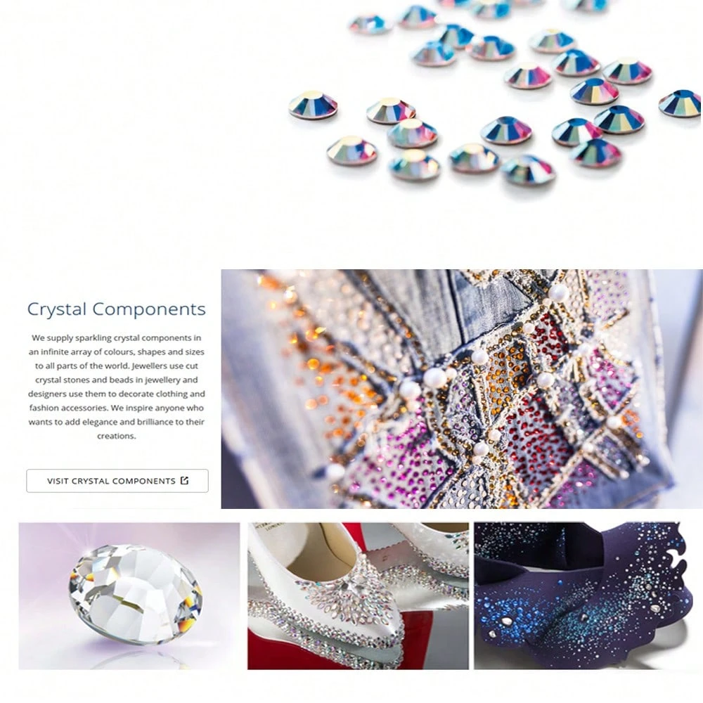 様々なサイズSS6-SS30 高光沢多色ホットフィックス ラインストーン フラットバック クリスタルストラス ストーン グラス アイロンオングリッター服DIYドレス用 ...